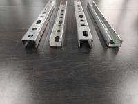China Unistrut Channels 25x16 Galvanized Cold Formed C Channel Steel with Consistent Mechanical Performance and Durable Surface Protection for sale