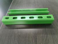 China Unistrut Channels Green Powder Coated Slotted C Steel Channel Q235B Carbon Steel for Solar Mounting Brackets and Structural Support for sale