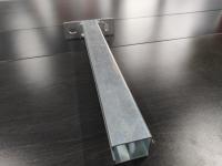 China Unistrut Channels Steel Cantilever Brackets with Optional Diagonal Reinforcement for Support in Heavy Load and Medium Load Applications for sale