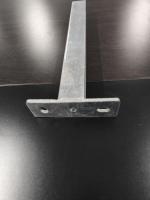 China Unistrut Channels Steel Cantilever Brackets with Optional Diagonal Reinforcement for Support in Heavy Load and Medium Load Applications for sale