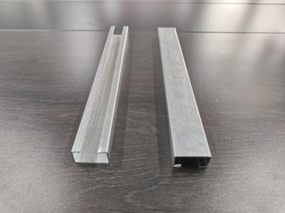 China 35x19 Metal Strut Channel Cold Formed Steel Profile with Rust Proof Performance Suitable for Outdoor and High Humidity Industrial for sale