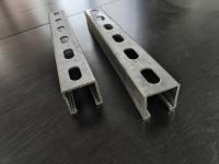 China 41×41 Corner-Reinforced C Purlin | High Strength Galvanized C Strut Channel with Easy Installation and Corrosion Resistance for sale