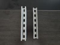 China 41×41 Double Combined C Strut Channel with Galvanized Coating and Customizable Length for Construction Support for sale