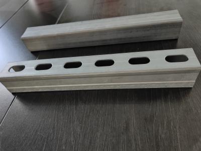 China 41×41 Rib-Reinforced High Tensile Anti-Rust C Steel Strut Channel for Heavy-Duty Construction for sale