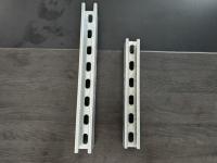 China 41×62 Hot Dip Galvanized Double Spliced C Strut Channel for Medium-Heavy MEP Support Systems for sale
