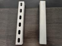 China 41×41 Zn-Al-Mg Coated Rounded-Corner C Strut Channel | Anti-Seismic Support Bracket for Building Engineering for sale
