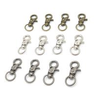 China Zinc Alloy Swivel Snap Hooks Thumb Trigger Nickel Surface For Lanyards for sale