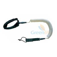 China Plastic Strong Paddle Board Ankle Leash 9'' Length White Colour For Protection for sale