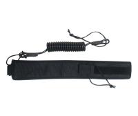 China 28mm Spiral Coil Leg Tether with Nylon String Loops 1.2m Extended Length for sale