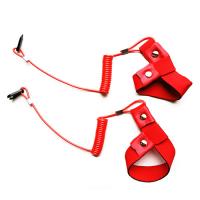 China Durable Red Outboard Engine Kill Cord With Red Soft Wrist Strap for sale