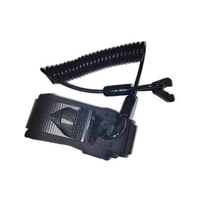 China Black TPU Coated Jet Ski Wrist Strap Floating Standard Kill Switch for sale