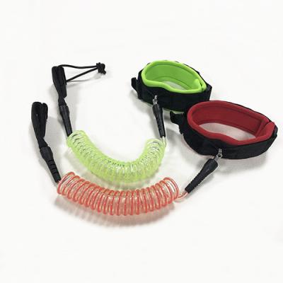 China PU Child Anti Lost Safety Strap Walking Belt 1.5m 5.5mm Custom Colors OEM for sale