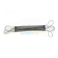 China 15cm Pen Coiled Leash TPU 1.2mm Cord Black Tool Tether Anti Drop for sale