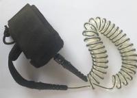 China Heavy Duty Retractable Tool Lanyard 55in TPU Coated Steel Wire for Tactical Pistol Sling for sale