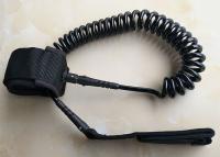 China Police Retention Device Coiled Security Tether Tactical Pistol Sling 1.4m 4mm for sale