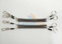 China Elastic Bungee Cord Flexible Coil Lanyard for sale