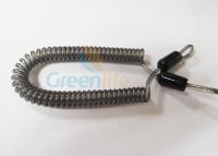 China Expanding Plastic Coil Lanyard Light Weight Tether As Security Fastener for sale