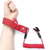 China Retractable Lanyard Kill Switch For Propane Motors With Wrist Strap for sale