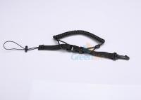 China Scuba Diving Quick Release Coil Lanyard 1.3m with Plastic Hook for Camera Torch for sale