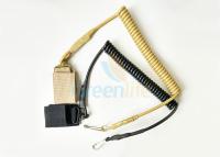 China High Security Elastic Weapon Retention Lanyard 55in Stretch Custom Pistol Lanyard for sale