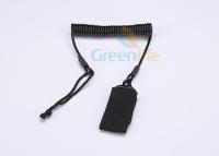 China Police Retention Device Coiled Security Tether Tactical Pistol Sling 1.4m for sale