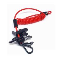 China 3.5mm TPU Jet Ski Safety Lanyard Kill Cord for Yamaha Kawasaki Seadoo 1m Stretched for sale