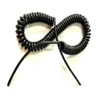 China Custom TPU Coil Lanyard 8mm Diameter 5M Flexible Safety Rope for Tools for sale
