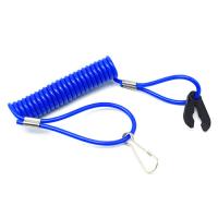 China OEM Emgergency Plastic Blue Engine Outboard Kill Cord For Jetski Waverunner for sale