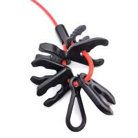 China Red Jet Ski Safety Lanyard Spiral Outboard Engine Killcord 1m Stretch 7 Keys for sale