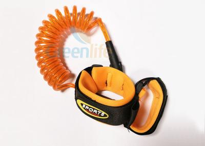 China Anti Lost Toddler Harness Leash 1.5m PU Retractable Safety Belt with OEM Logo for sale