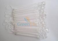 China Transparent Clear 1.5 Metre Tool Safety Lanyard with Nylon Suspender Clip PU Coil Tether for sale