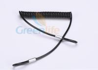 China Flexible Anti-Dropping Safety Tool Coil Lanyard 3mm Cord 120mm Coil Custom Ends for sale