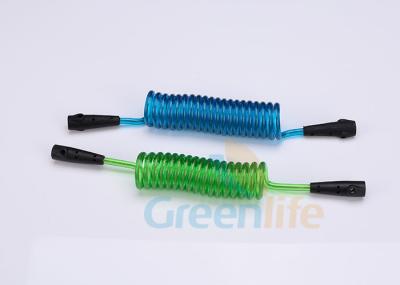 China Custom Coiled Cable Leash for Children Retractable Plastic Wire Spring Coil 1.2-8.0mm for sale