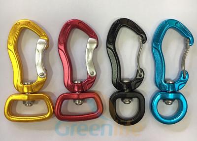 China Custom Aircraft Aluminum Snap Hook Carabiners 71.6-90.8mm Lanyard Accessories for sale