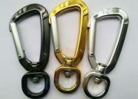 China 91mm Height Spring Snap Clip Lightweight High Strength Heavy Duty Carabiner Clips 400KG for sale