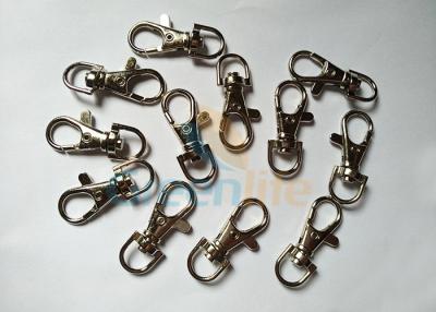 China Zinc Alloy Lobster Claw Clasps with Swivel 39mm for Coil Lanyard Security Hardware for sale