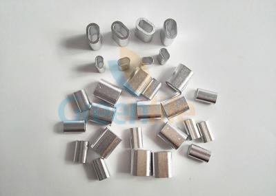 China Aluminum Cable Crimps Lanyard Accessories Customizable Sizes 12mm Length for sale