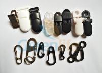 China Metal Plastic Lanyard Accessories Clip Hook Long Standing Standard Nickel Surface 500pcs MOQ for sale