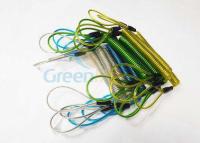 China Customizable Color Safety Bungee Coil Lanyard Hand Tool With Loop / Crimp for sale