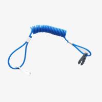 China Universal Plastic Blue Safety Spring Lanyard Jet Ski Accessory for sale