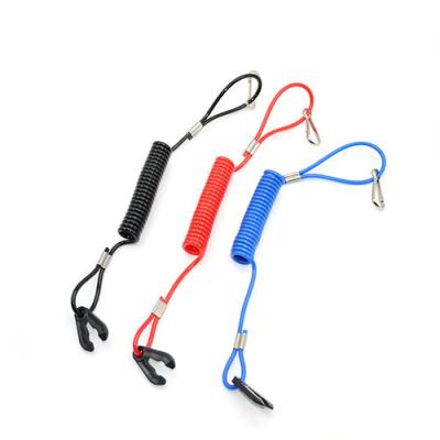 China Custom Jet Ski Floating Lanyard Killcord 3.5mm TPU for Outboard Engines Yamaha Seadoo for sale