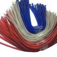 China Expanding Coil Lanyard 1M Anti-Lost Steel Wire Spring Rope for Outdoor Fishing DIY for sale