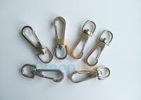 China Zinc Alloy Safety Swivel Snap Hook 68mm Length 13.5mm Tail ID for Lanyard Fastening for sale