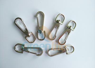 China Zinc Alloy Safety Swivel Snap Hook 68mm Length 13.5mm Tail ID for Lanyard Fastening for sale