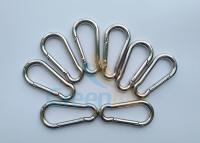 China Zinc Alloy Carabiner 5.5mm Diameter 60mm Length Nickel Plated Eco Friendly Lanyard Accessory for sale