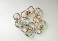 China Zinc Alloy Eight Shape Swivel Link 49x22.5mm Eco Friendly Nickel Color for Coil Lanyard for sale