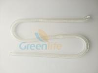China Spring Spiral Custom Coiled Cable Length 50CM Transparent Clear Plastic TPU Materials for sale