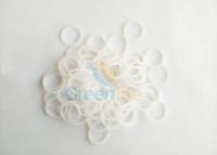 China Soft White Silicone Round Loop Lanyard Fastenering Tool Accessories for sale