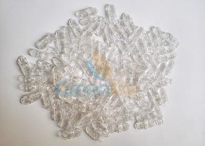 China Transparent Plastic PC Alligator Clip Hat Fastening Connectors 37x13mm for Lanyard Accessories for sale