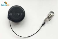 China Retractable Tool Lanyard 1.2m Stainless Steel Cable Anti-Fall Safety Lanyard 5kg SWL for sale
